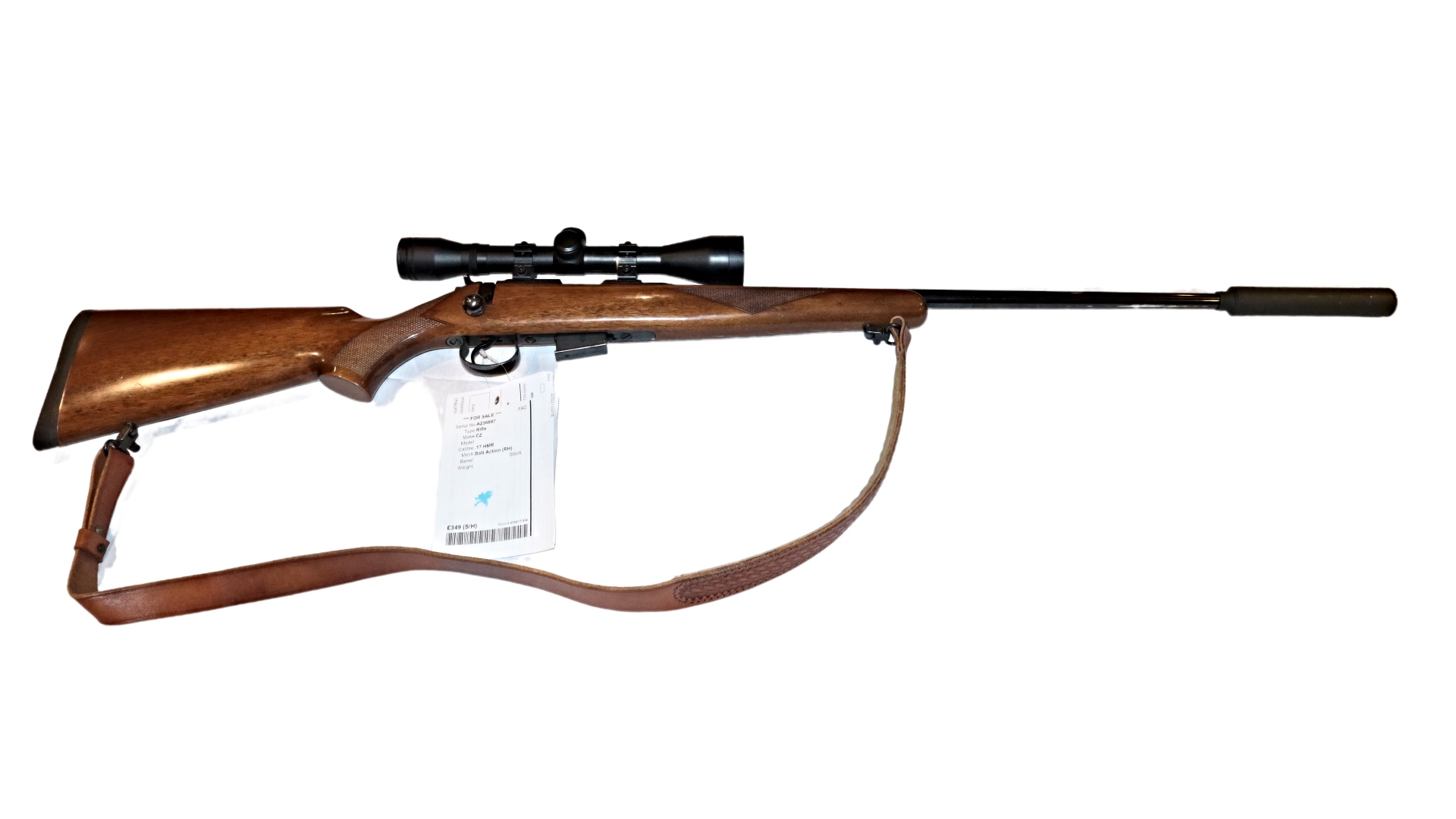 CZ 452 American .17 HMR Bolt Action Rifle – CCS GUNS